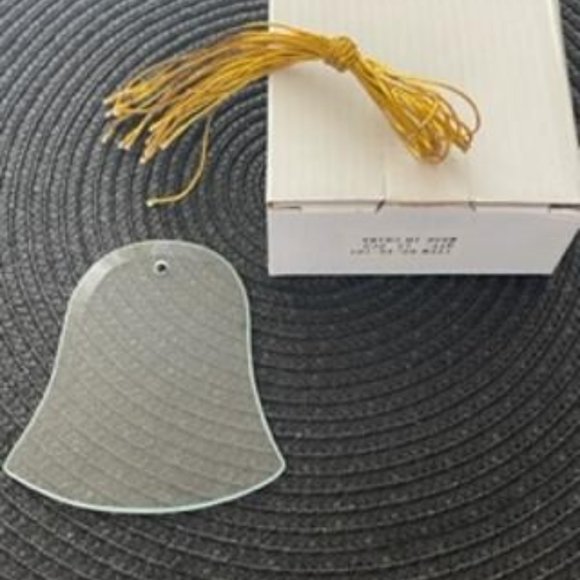 Holiday | S12 Ornaments Crystal Glass Bells Nib | Poshmark